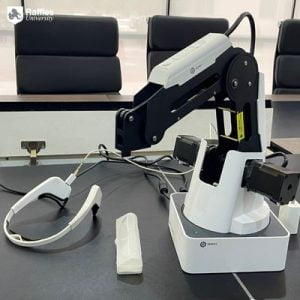 Brain controlled robots – Raffles University AI Research Institution